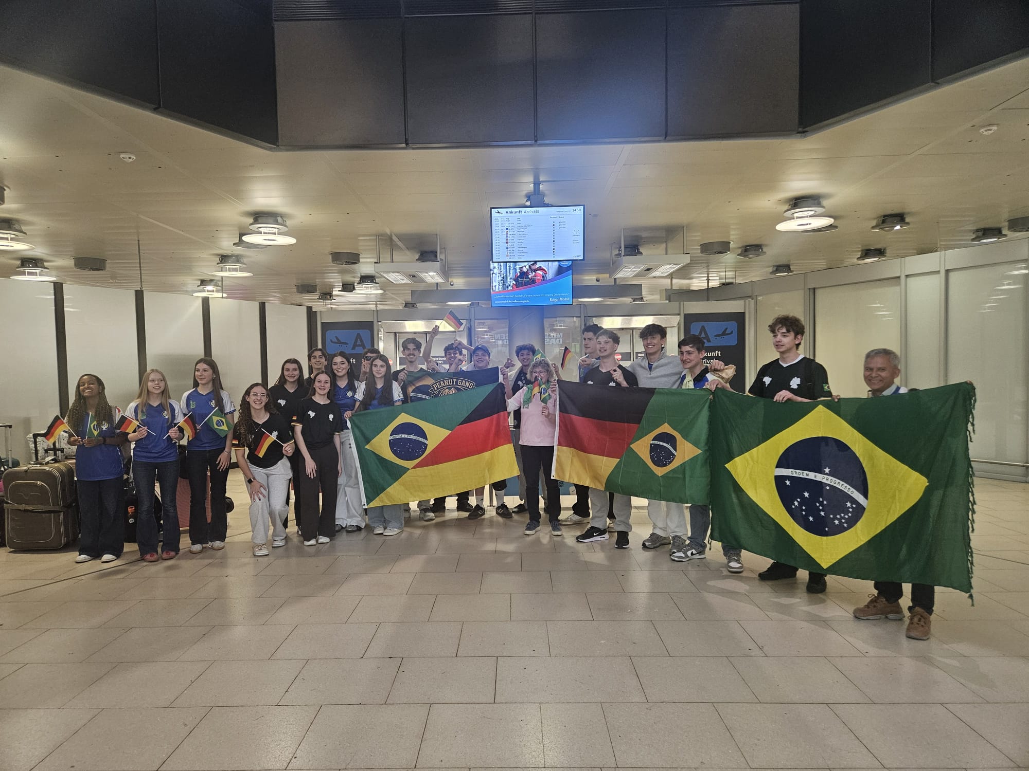 1.⁠ ⁠Tag des Brasilien-Austausch