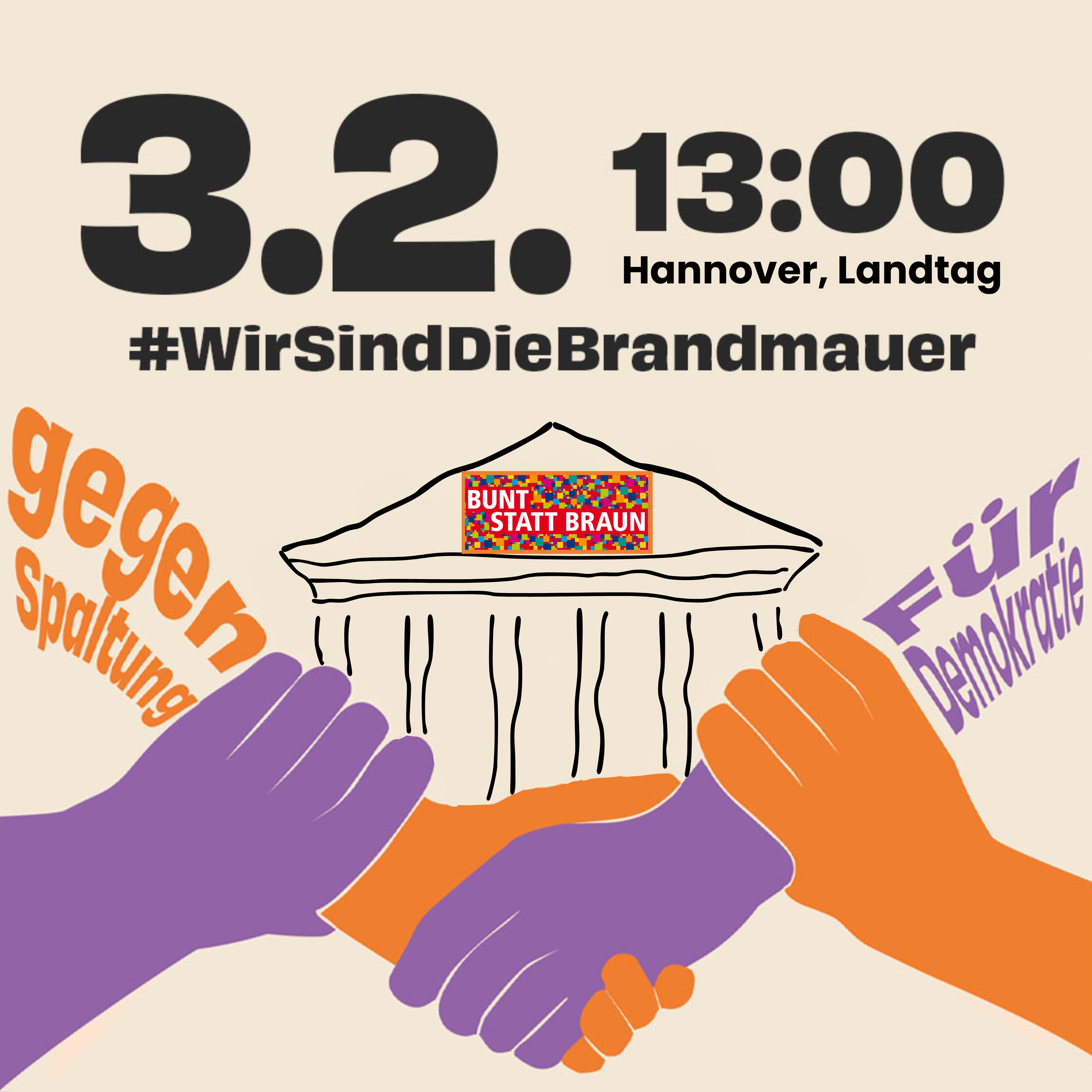 #Wir sind die Brandmauer
